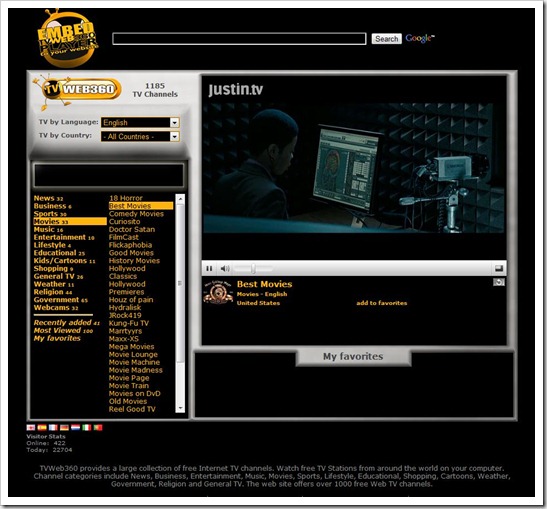 2012-Robi.blogspot.com: Tvweb360.com, Permite ver canales del Justin.tv ...